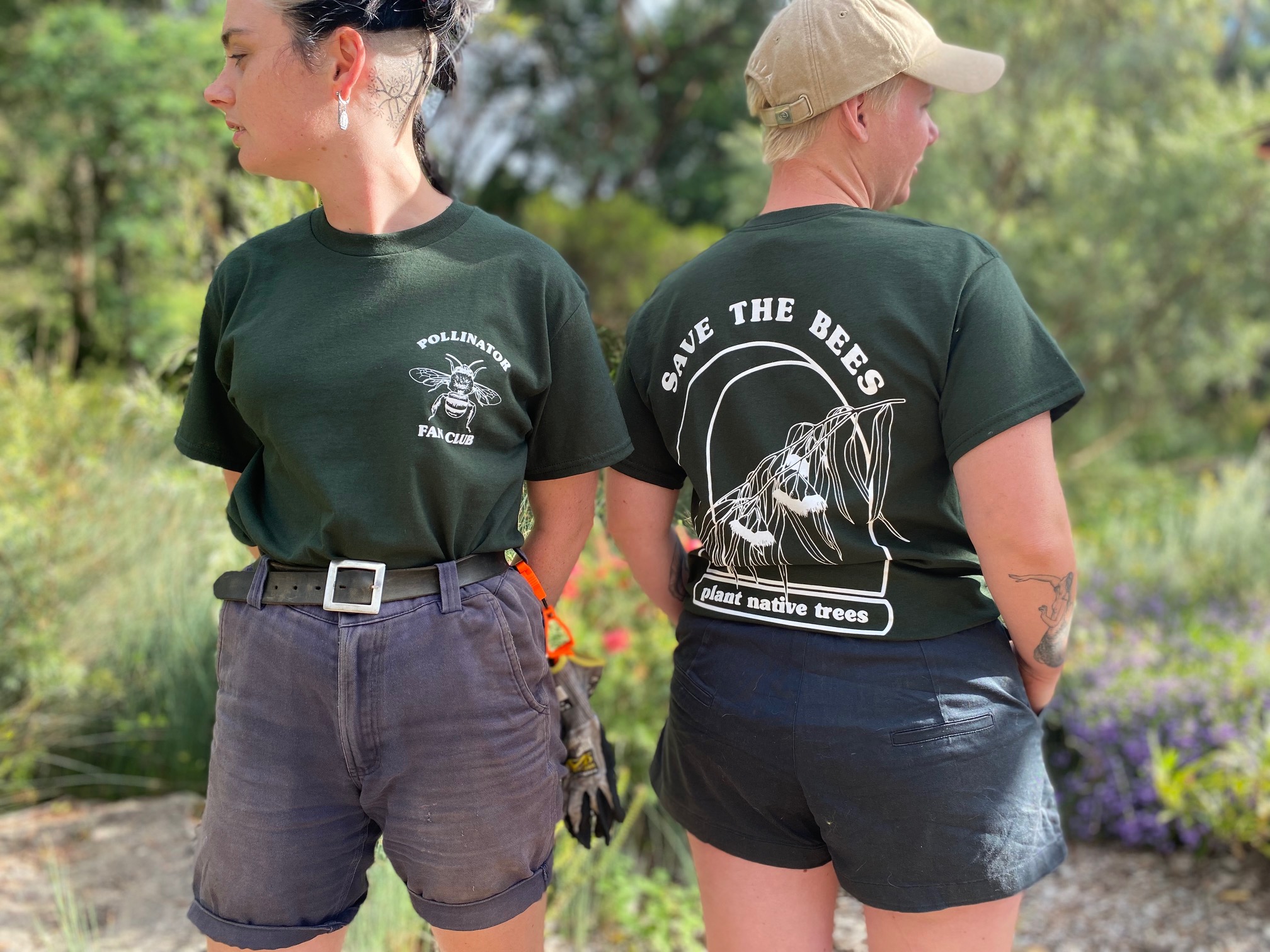 Pollinator Fan Club Tee - Kuranga Native Nursery