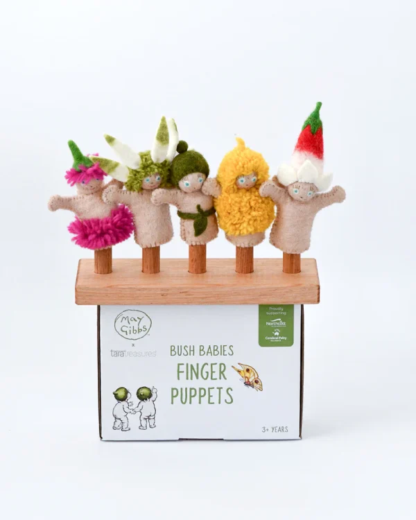 May x Gibs Tara Treasures - Bush Babies Finger Puppets Set - Kuranga ...